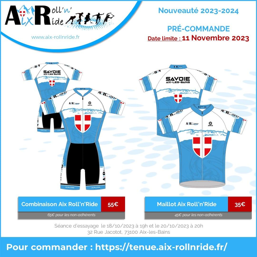 [Pré-commande] Nouvelle combinaison et Maillots Roller Marathon Aix ...